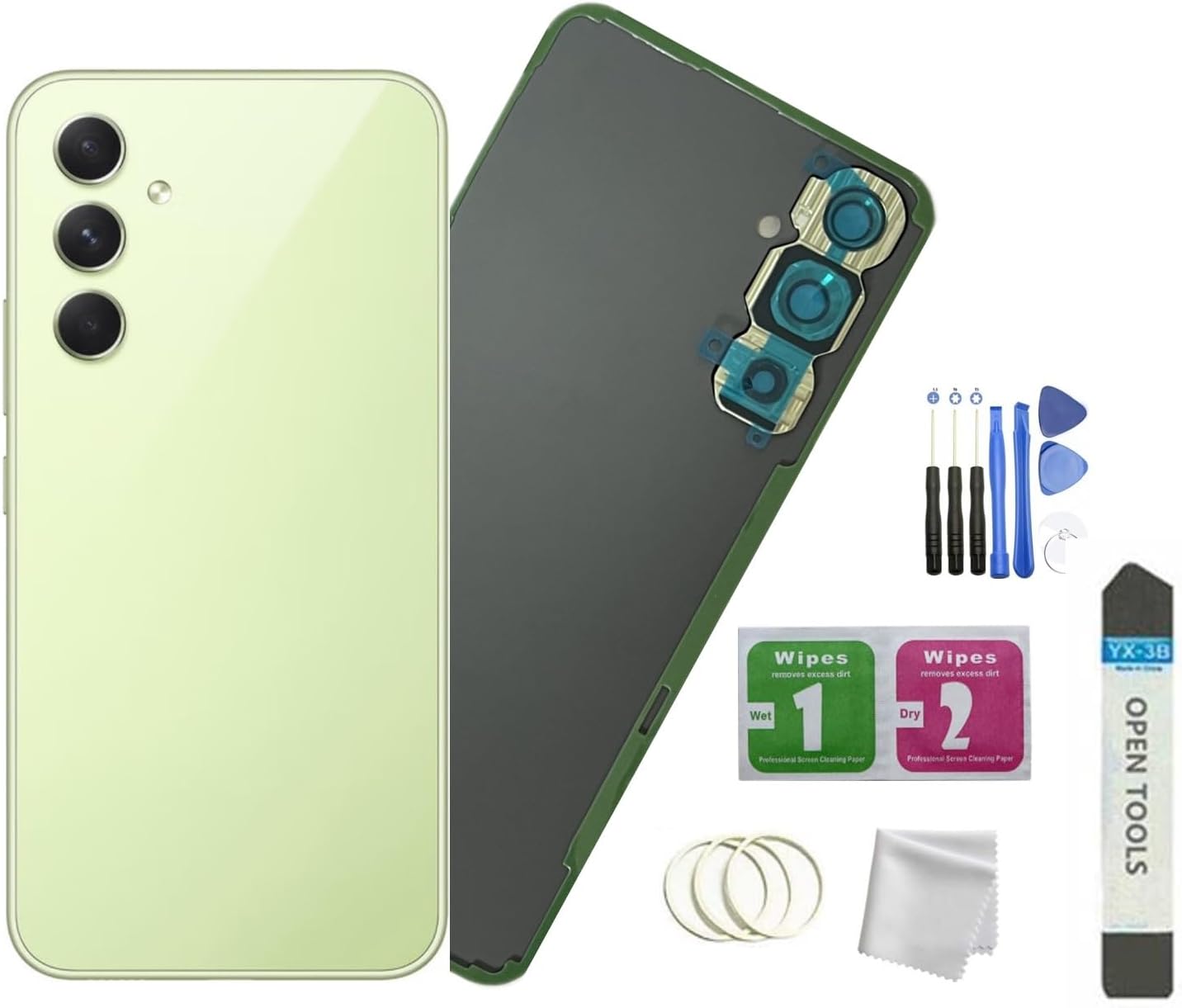 Amazon.com: JMBTQ Galaxy A54 Back Glass Replacement for Samsung Galaxy ...