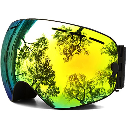 EXP VISION Snowboard Ski Goggles for Men, Women and Youth Snow Goggles ...