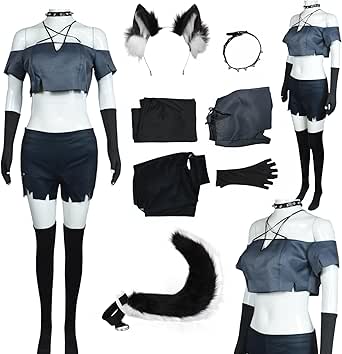 Amazon.com: Jiywsdxqk Loona Cosplay Loona Costume accessories Outfit ...