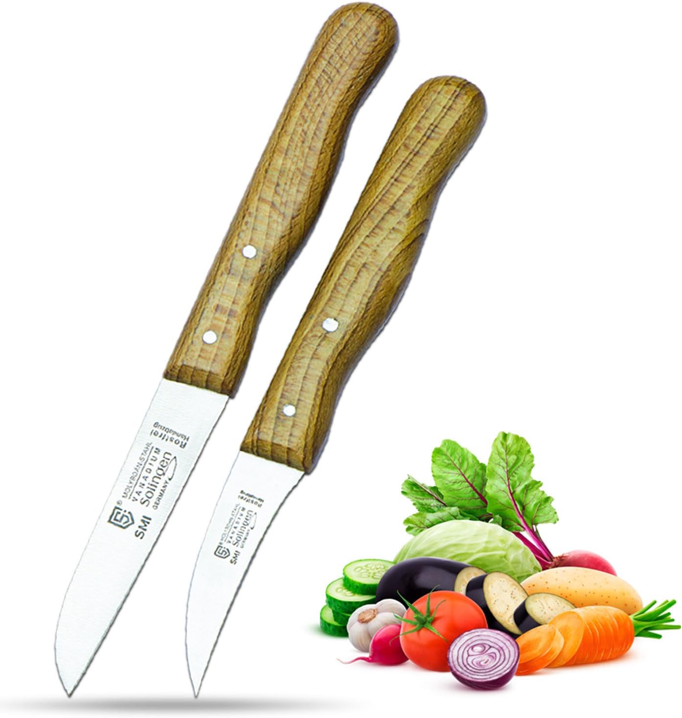 Amazon.com: SMI – Solingen Paring Knife Set Germany Peeling Knife birds ...