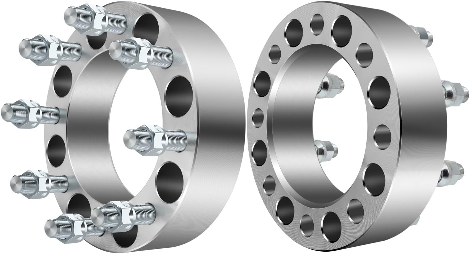 Amazon.com: ECCPP 2X 2 inch 8 Lug Wheel Spacers Adapters 8x6.5 to 8x6.5 ...