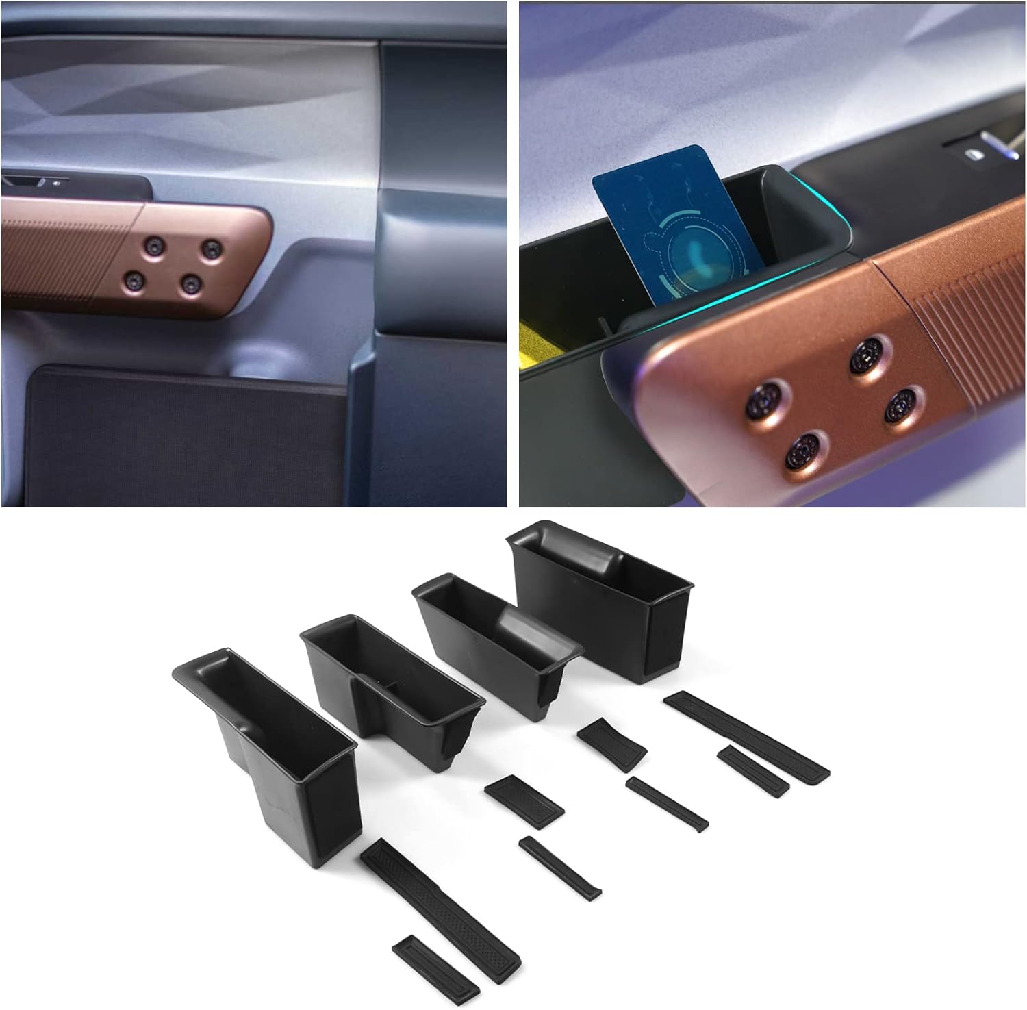 Buy CDEFG for 2022 Maverick Pickup Truck Door Side Storage Box Handle ...