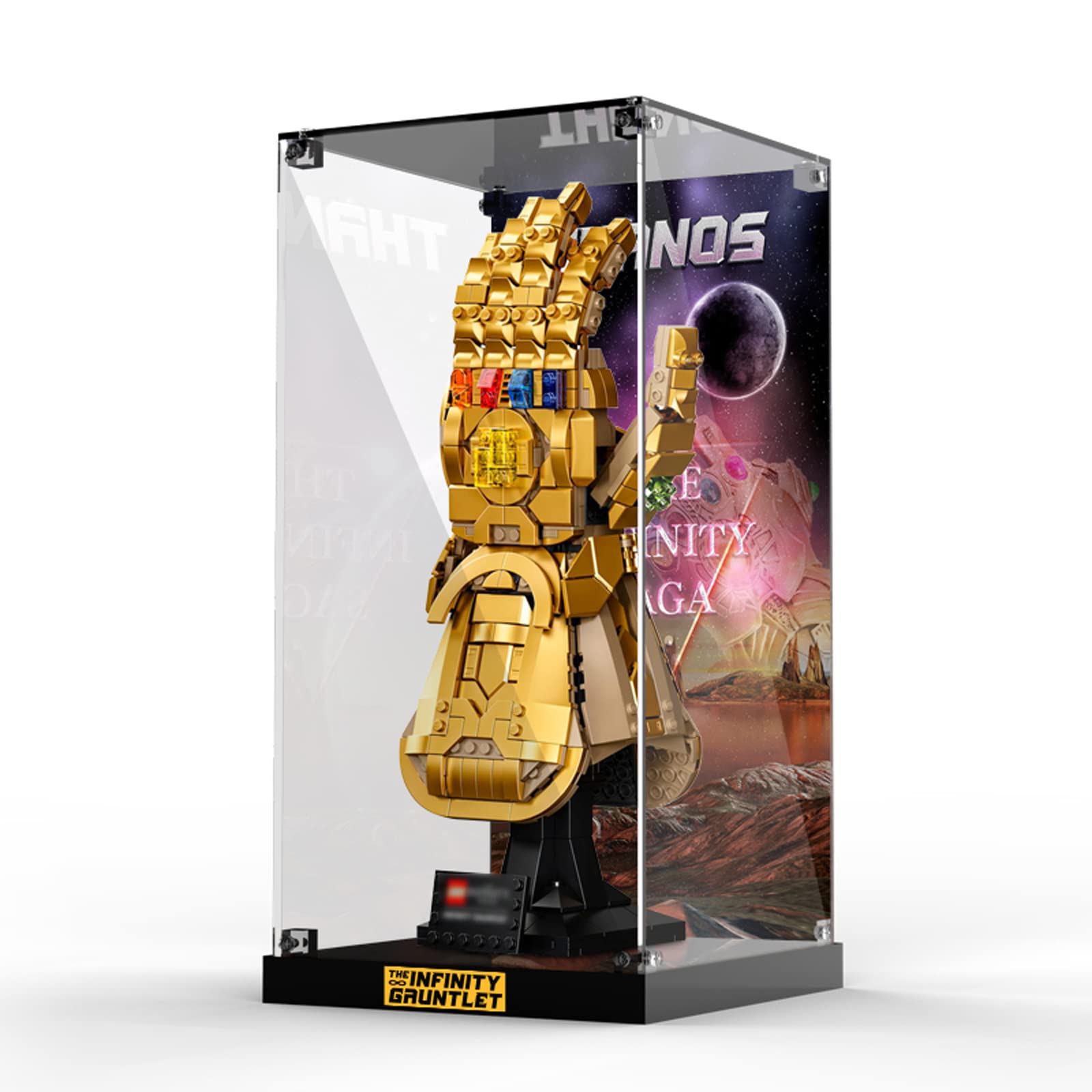 Buy Acrylic Display Case for LEGO 76191 Marvel Infinity Gauntlet Set ...