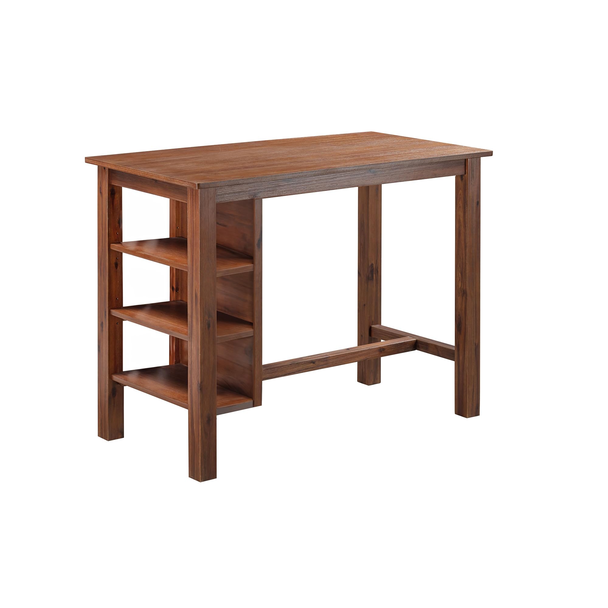 Amazon.com - Brittany Rectangular Bar Table - Chestnut Wire-Brush - Tables
