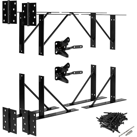 Amazon.com: Gate Frame Kit Heavy Duty Adjustable No Sag Gate Kit for ...