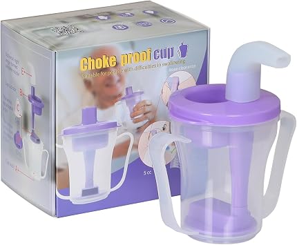 Amazon.com: Ehucon Dysphagia Regulating Drinking Cup, Prevent Choking ...