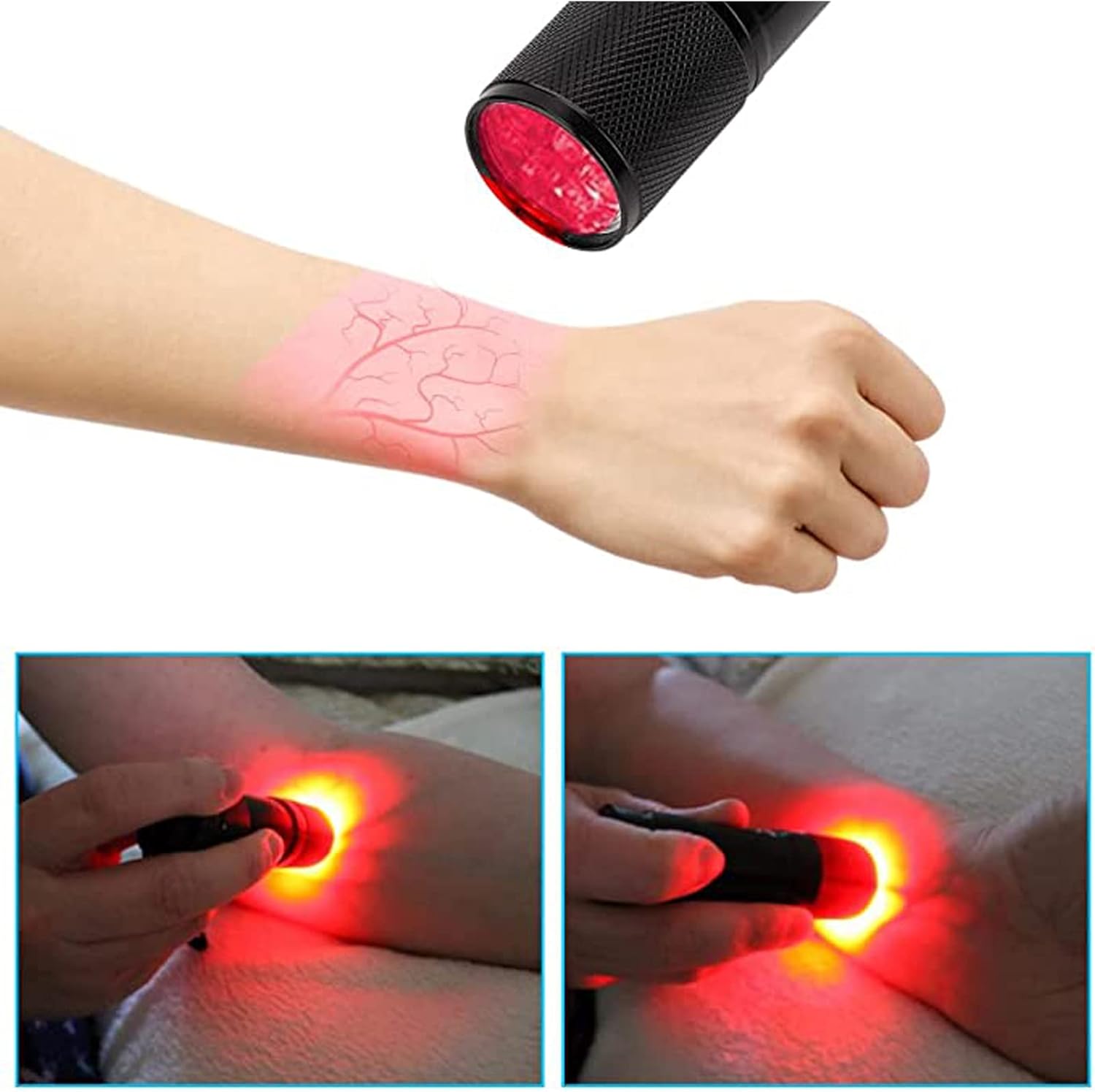 Boxwizard Vein Display, Infrared Vein Finder Viewer, Portable Vein ...