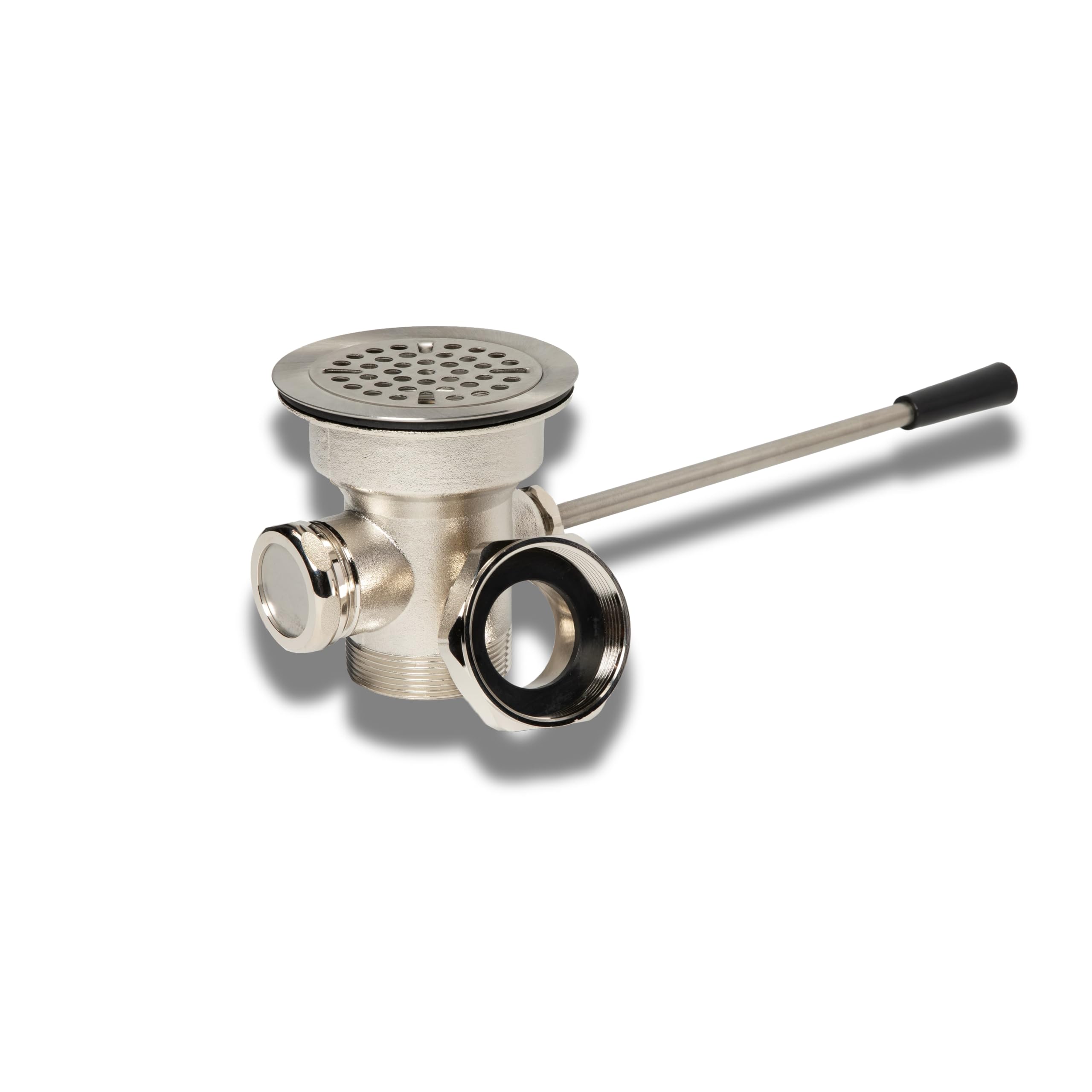 STEADYKLEEN - 3-inch Sink Drain Waste Drain Valve with Lever Handle ...