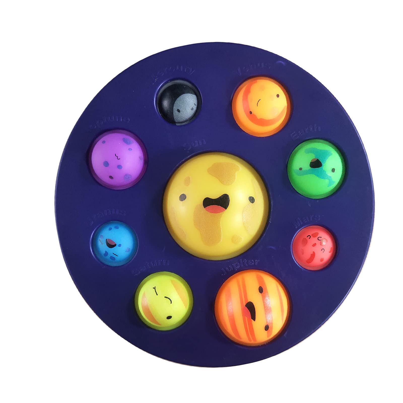 Popit Fidget Pack Fidget Toy Set Stress-Relieving Toys, Big Sensory ...