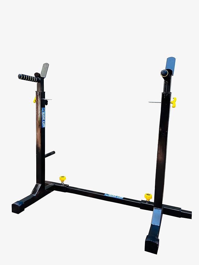 RISE UP Bar dips, Squat stand, Multi Purpose Stand (capacity 300 kg ...