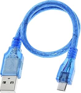 Cabo Micro Usb 2.0 Arduino Leonardo Esp8266 Esp32 Nodemcu | Amazon.com.br