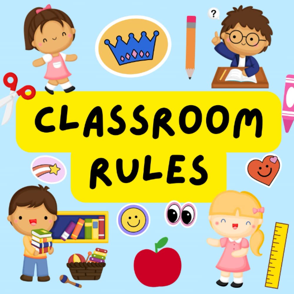 School Rules Clipart Classroom Rules Decoration Poster Grafik Von