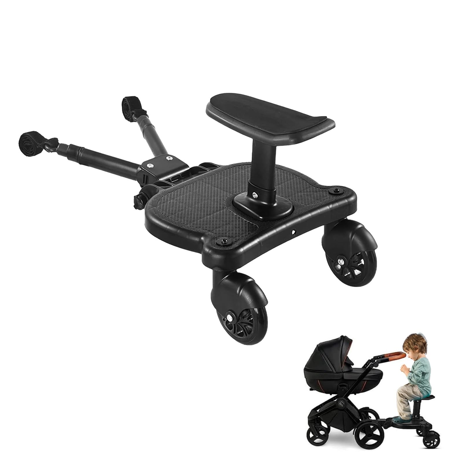 Snapklik.com : 2 In 1 Universal Stroller Board Sit & Stand Buggy ...
