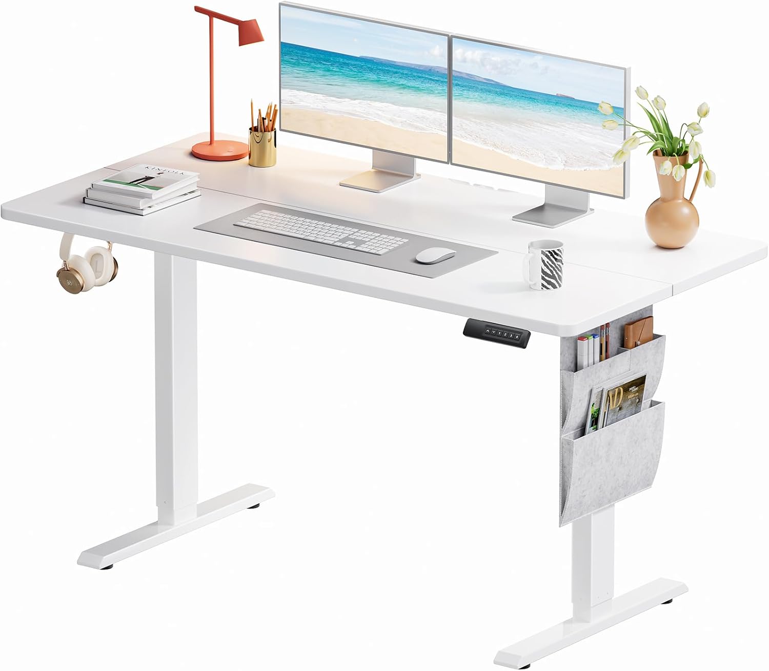 Amazon.com: Marsail Standing Desks Adjustable Height Home Office Desks ...