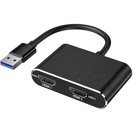 StarTech.com USB 3.0 to 4x HDMI Adapter - External Video & Graphics ...