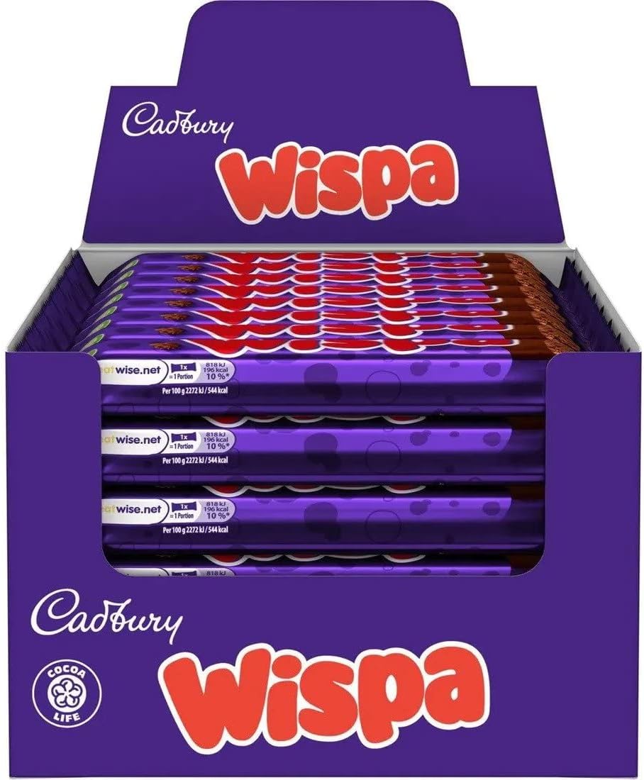 Cadbury 36g Wispa (Pack of 48) : Amazon.co.uk: Grocery