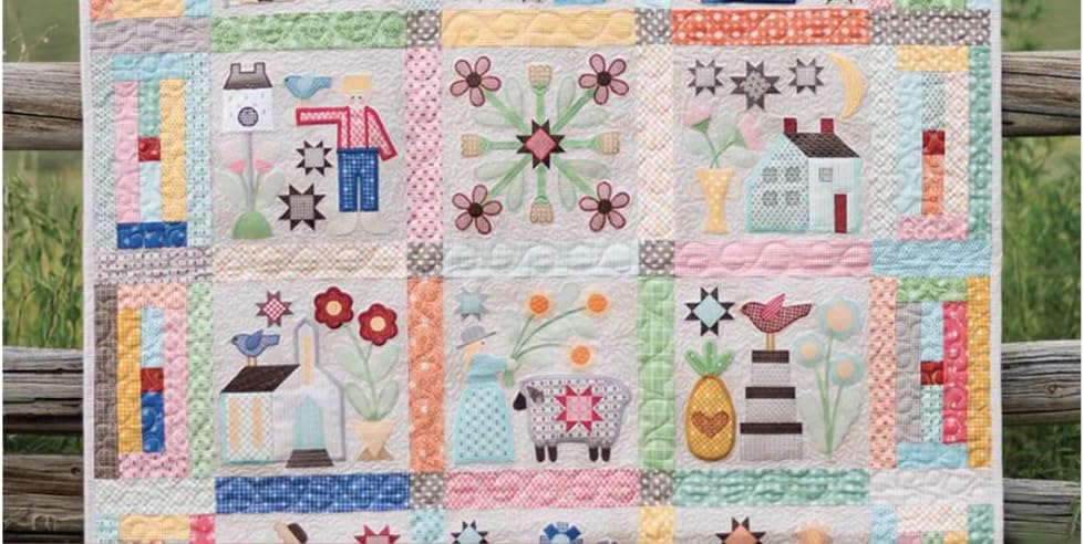 Amazon.com: Riley Blake Machine Embroidery Patterns: Digital Design ...