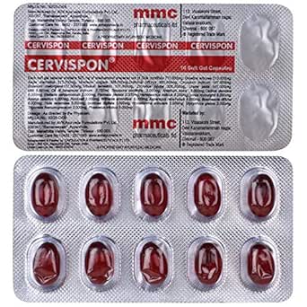 Cervispon - Strip of 10 Capsules : Amazon.in: Health & Personal Care