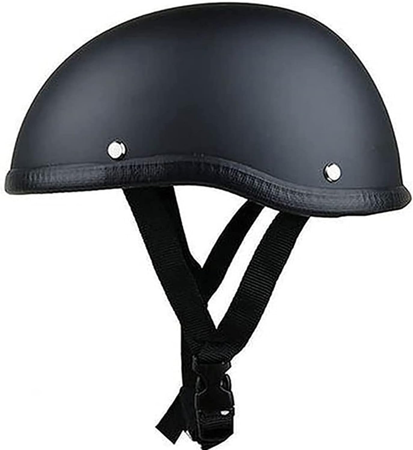 XDKJ Motorfiets Retro Halve Helm Dot Goedgekeurd Skull Cap Volwassenen ...