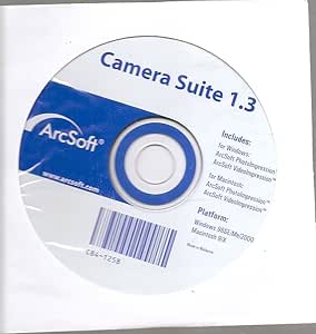 Amazon.com: ArcSoft Camera Suite 1.3 CD Software for Digital Cameras ...