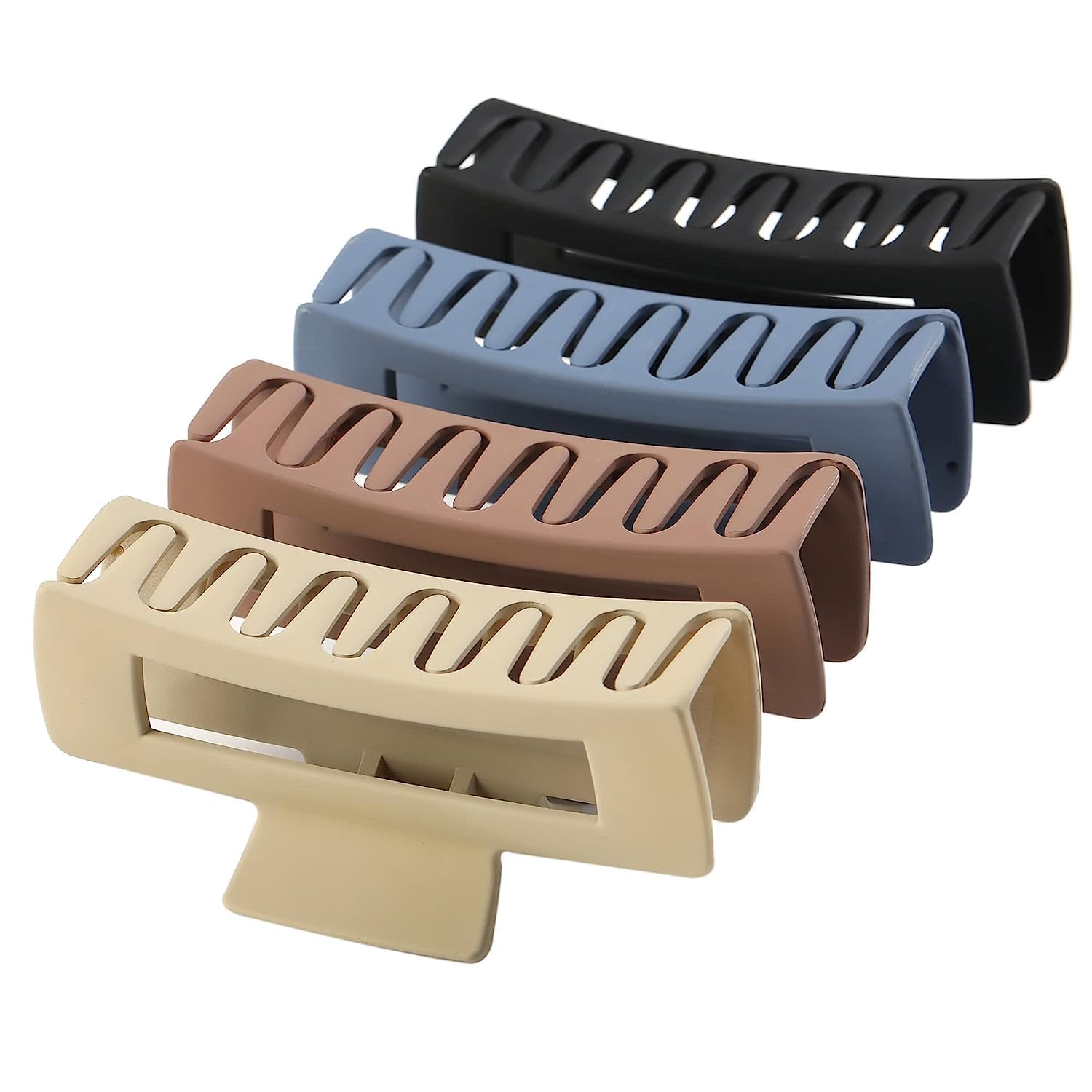 Shivoham Trendy Fashion Hair Claw Clips Big Clutcher Large Hair Clips ...