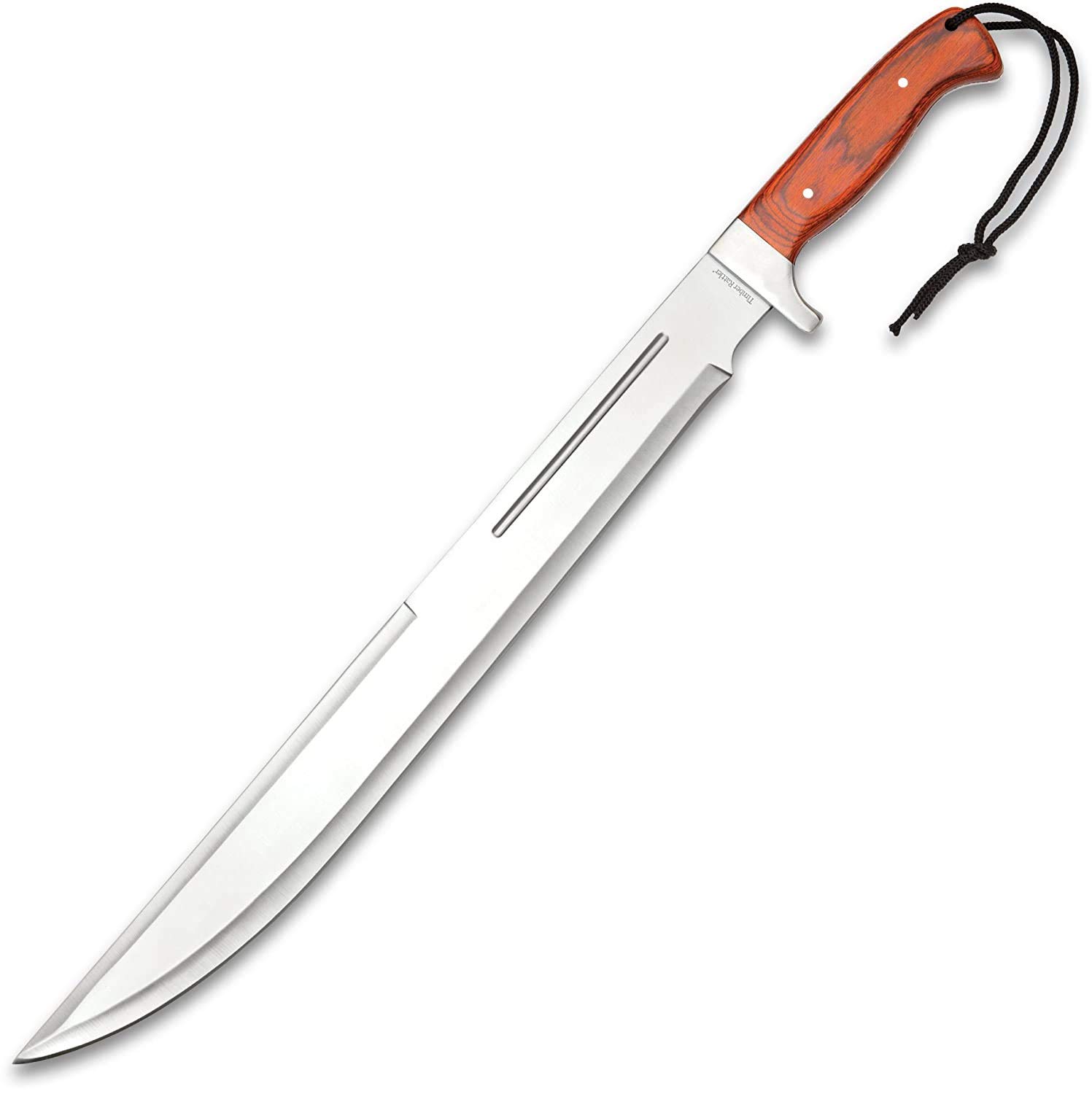 TIMBER RATTLER Full-Tang Jungle Beast Machete and Shoulder Harness ...