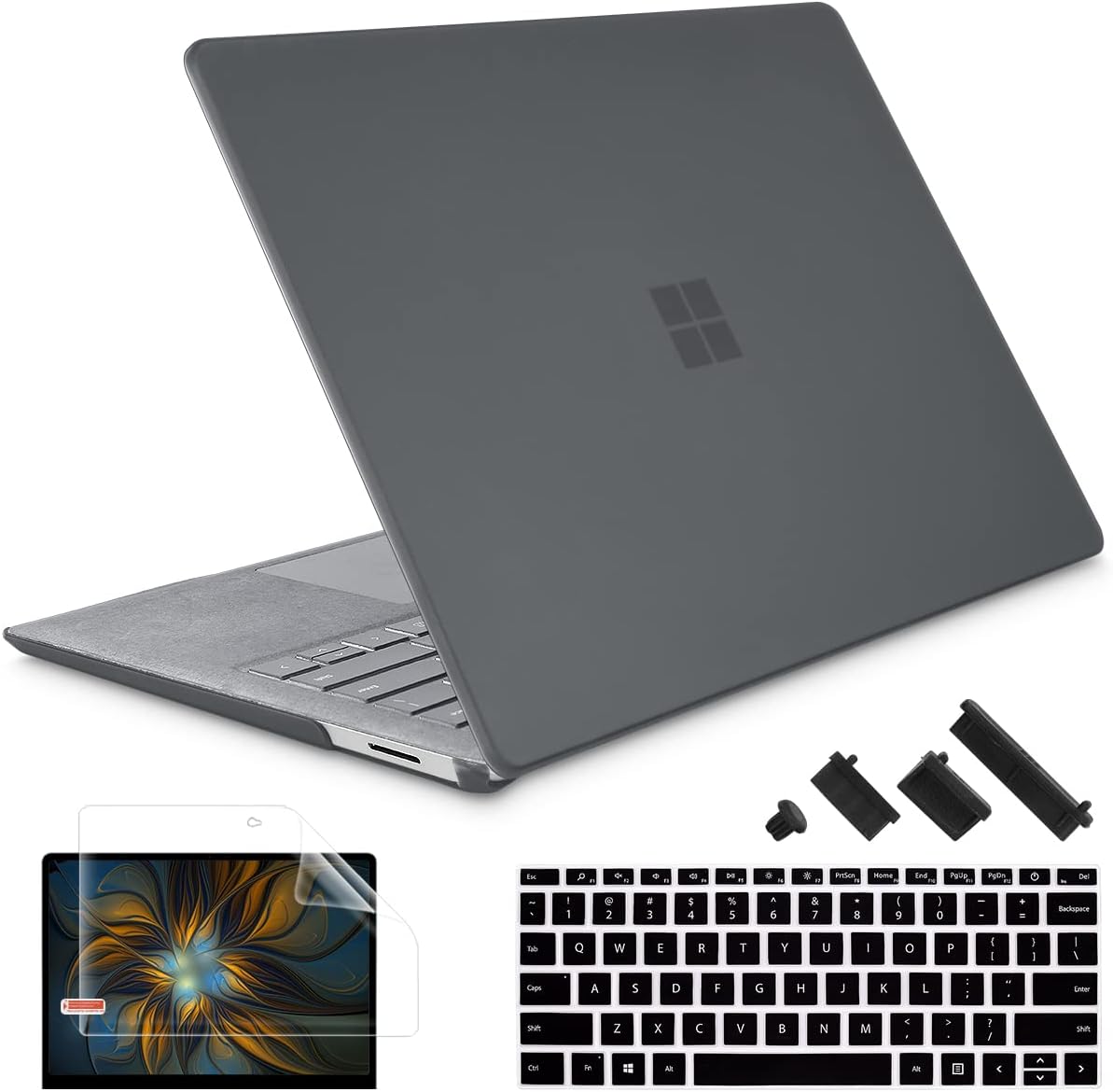 Amazon.com: Lepeoac Case for 13.5" Microsoft Surface Laptop 5/4/3 with ...
