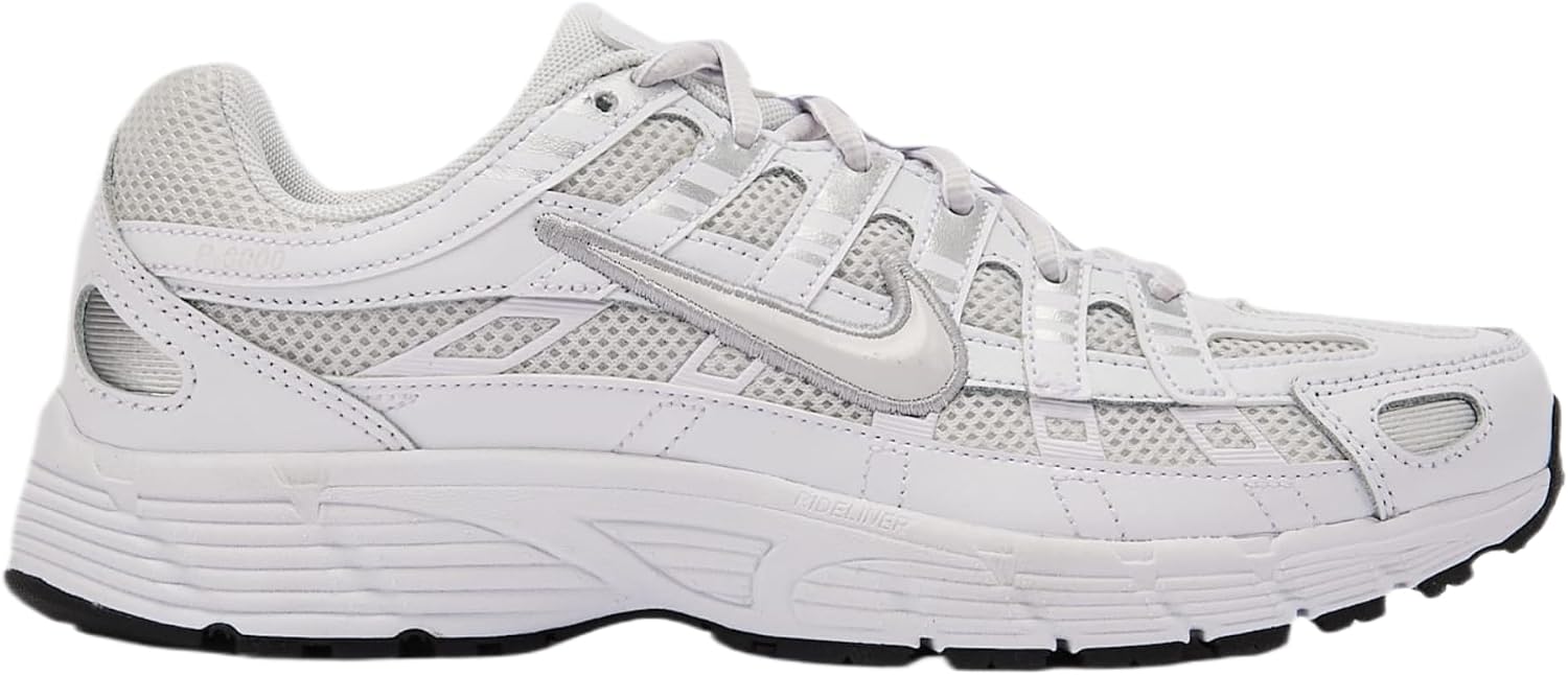 Amazon.com | Nike P-6000 Grade-School (HV5064-003, White) Size 7 | Sneakers