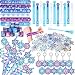 Amazon.com: Golray 98pcs Frozen Party Favors Elsa Birthday Supplies for ...