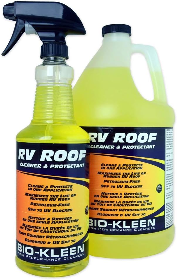 Amazon.com: Biokleen M02409 RV Roof Cleaner and Protectant - Gallon ...