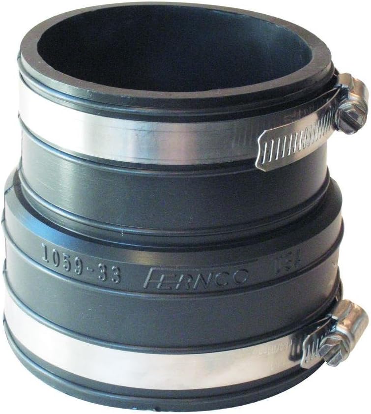 Flexible Coupling, for Pipe Size 3" x 3" - Amazon.com