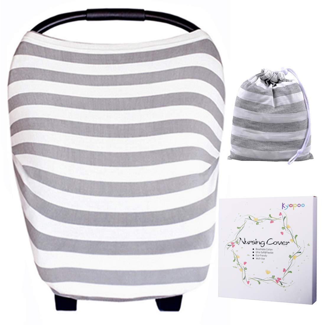 Amazon.com : Kyapoo Baby Nursing Covers Multi-Use Flexible Unisex Super ...