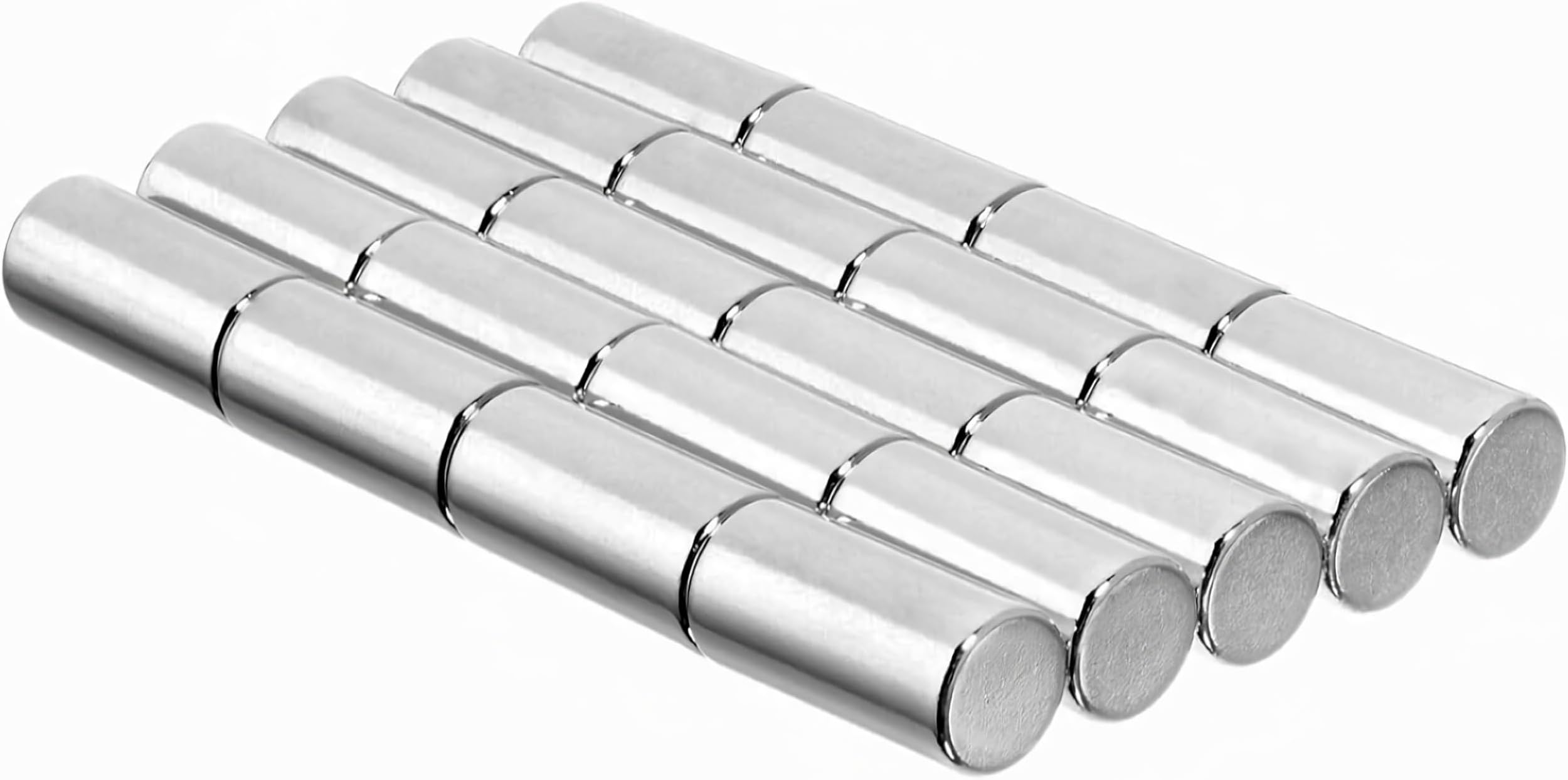 Amazon.com: Round Cylinder Magnets 1/2 inch - 6pcs Strong Magnetic ...