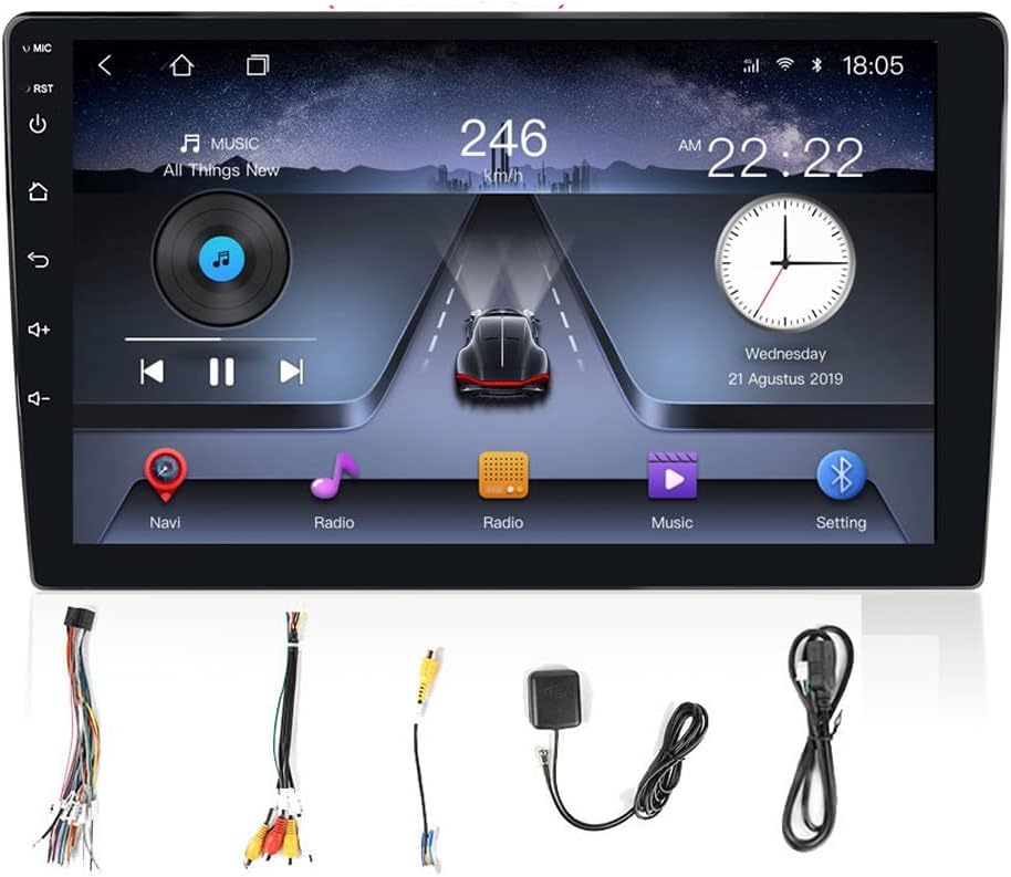 Amazon.com: 9 Inch Android 8.1 WiFi Universal Car Radio Car MP5 Player ...