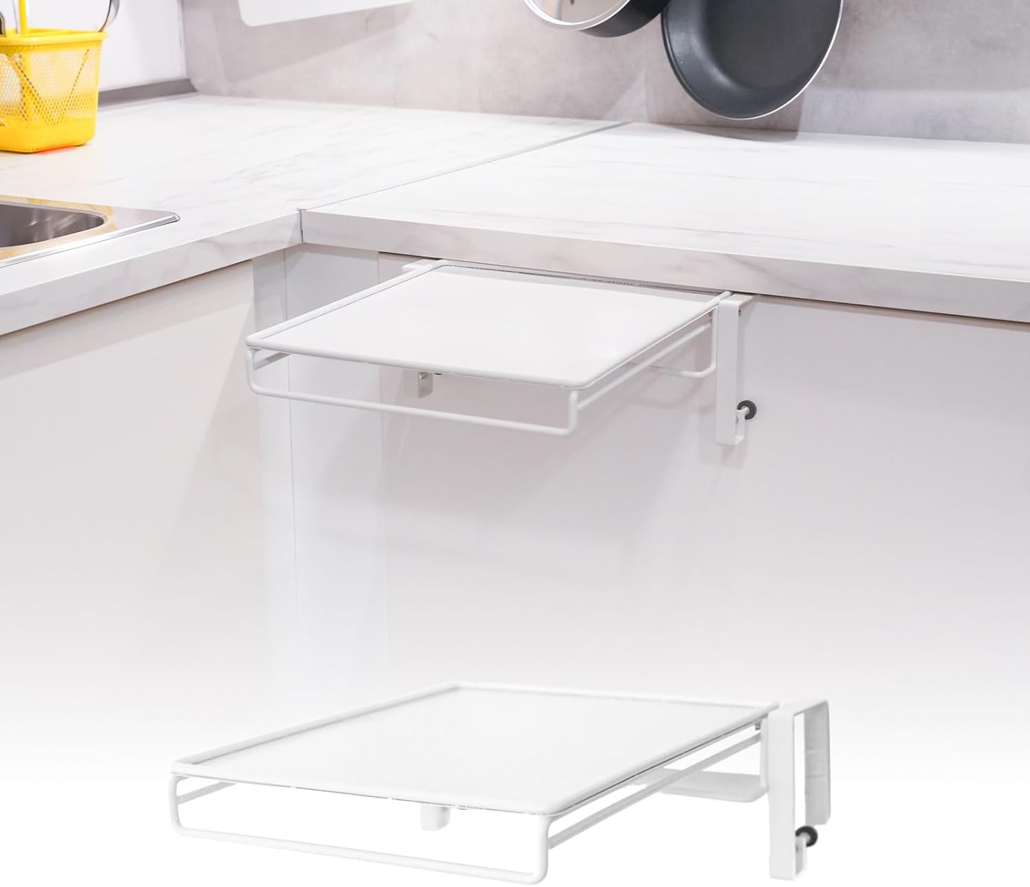 Amazon.com: SonGis Foldable Cabinet Door Organizer & Countertop ...