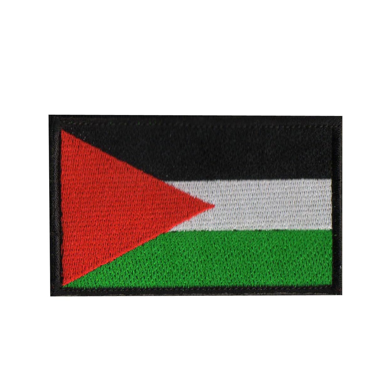 Amazon.com: Palestine Flag Patch Palestinian Embroidered Tactical ...
