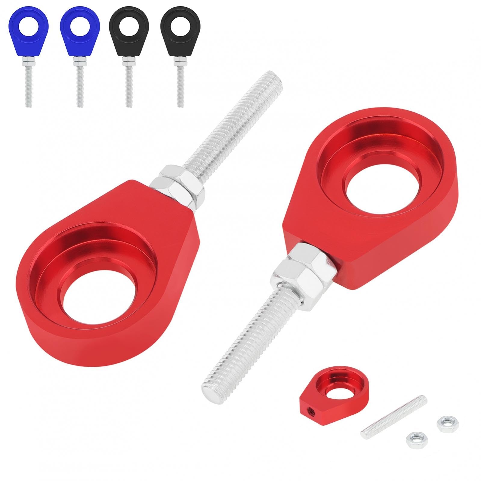 Amazon.com: Windance 2pcs 15mm Motorcycle Chain Stretching Adjuster ...