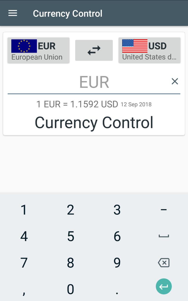Currency Control-THE Converter-Amazonアプリストアのアプリ