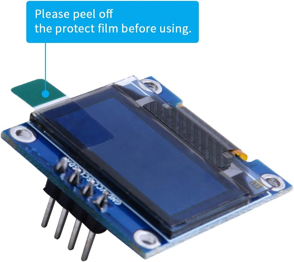 GeeekPi 0.96 Inch OLED Module 128x64 White Display Nepal | Ubuy