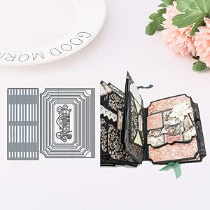 Metal Cutting Dies Book Maker Embossing Stencil DIY Scrapbooking Paper ...