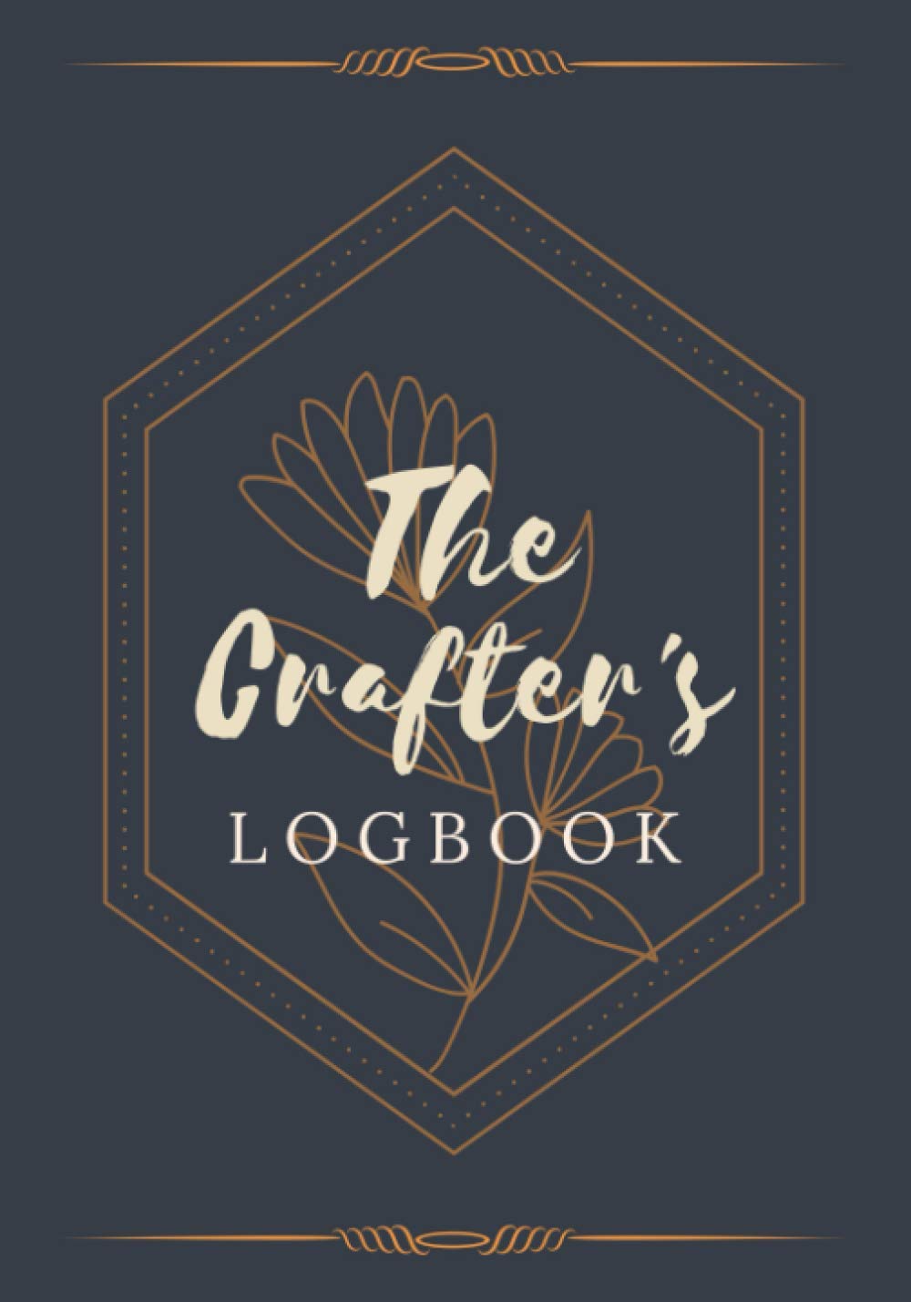The Crafter's Logbook: A Planner / Organizer Notebook for Crafters ...