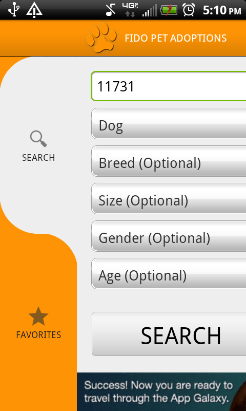 Fido Pet Adoptions - App on Amazon Appstore