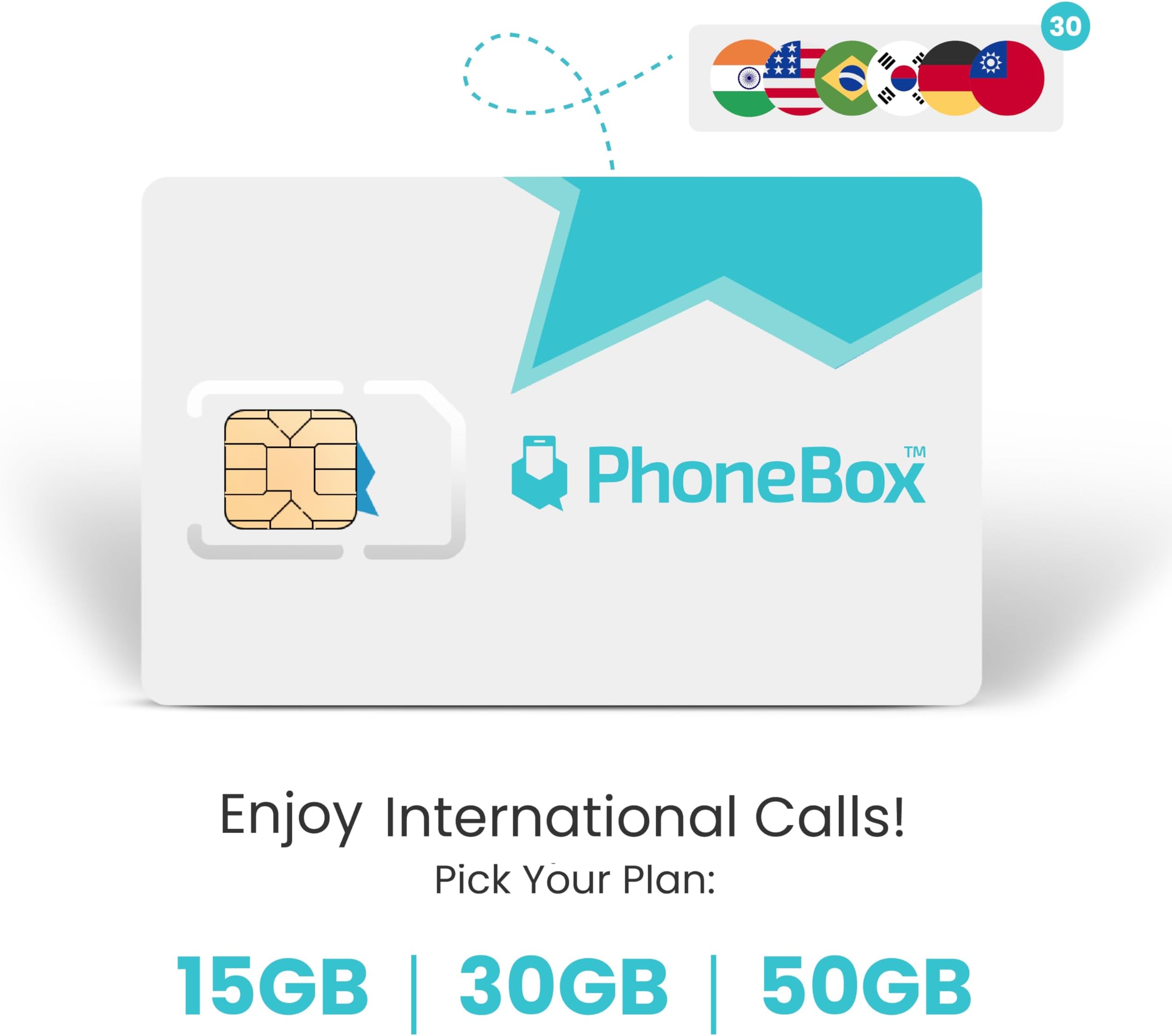 PhoneBox Canada Monthly SIM Card with International Calls! | Choose ...