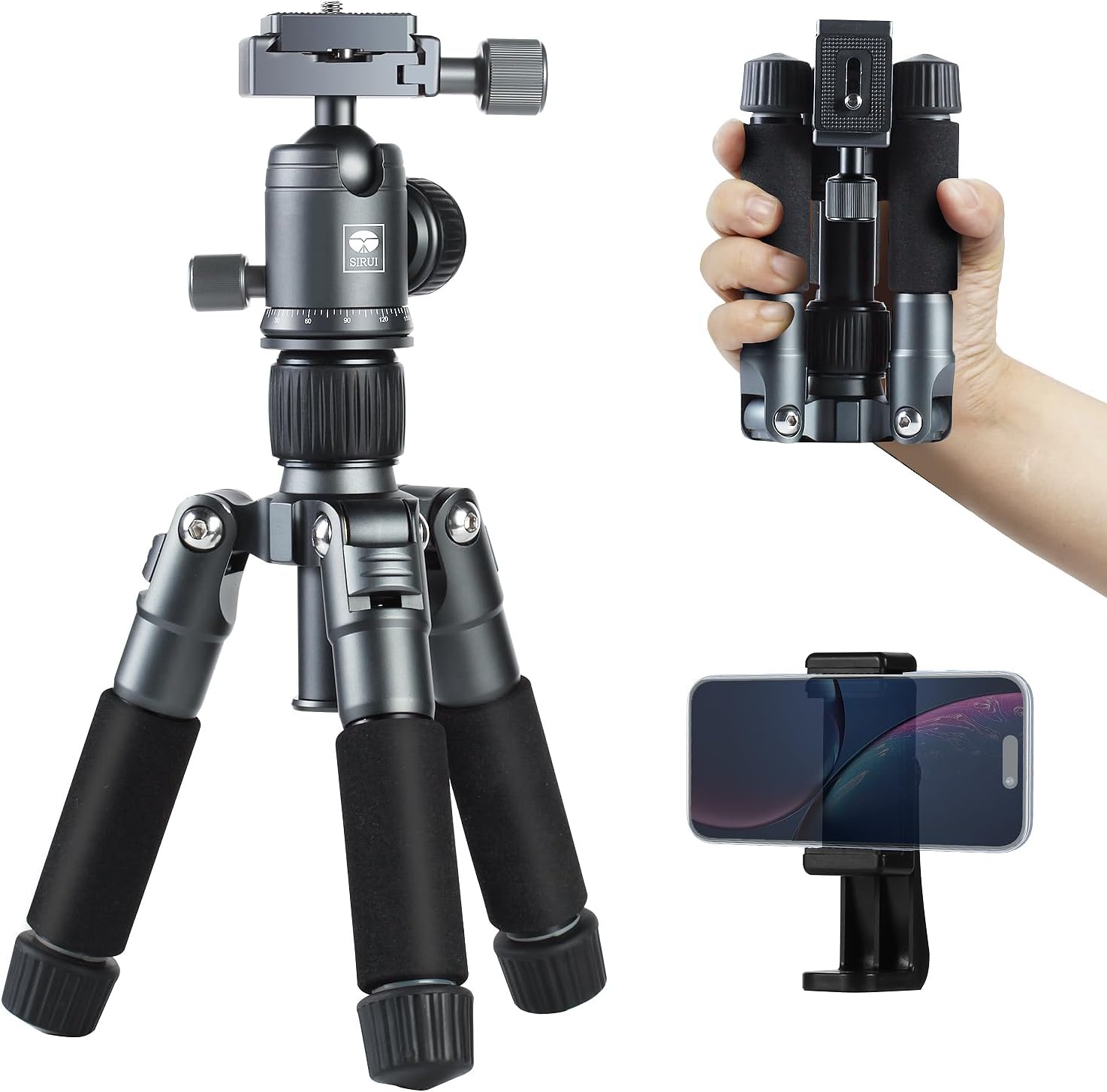 Amazon.com : Mini Tripod for Camera,Zomei Travel Table Tripod with 3 ...