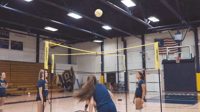 Watch CROSSNET Four Square Volleyball Game for Indoor Gameplay on ...