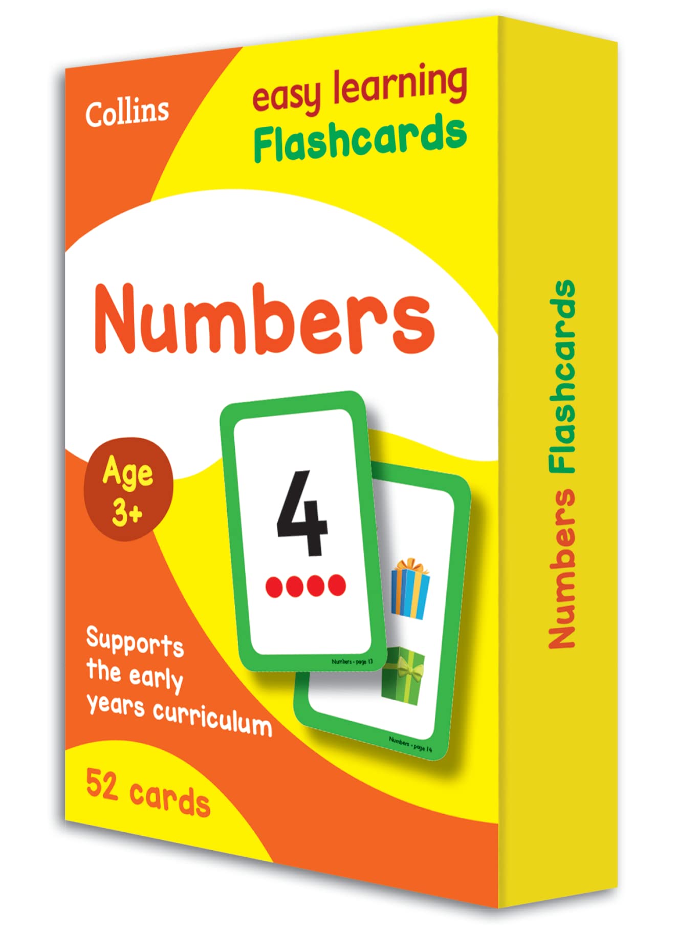 Numbers Flashcards: 52 Cards (Collins Easy Learning Preschool): Collins ...