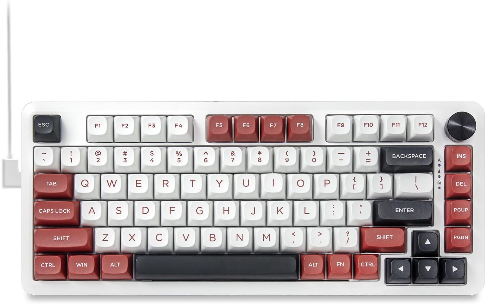 E-Yooso Creamy Mechanical Keyboard Wired, Creamy Sound, Pre-lubed ...