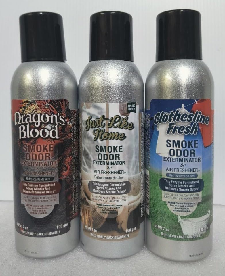 Amazon.com: Smoke Odor Exterminator 198 gm/ 7 oz Large Spray Dragon's ...