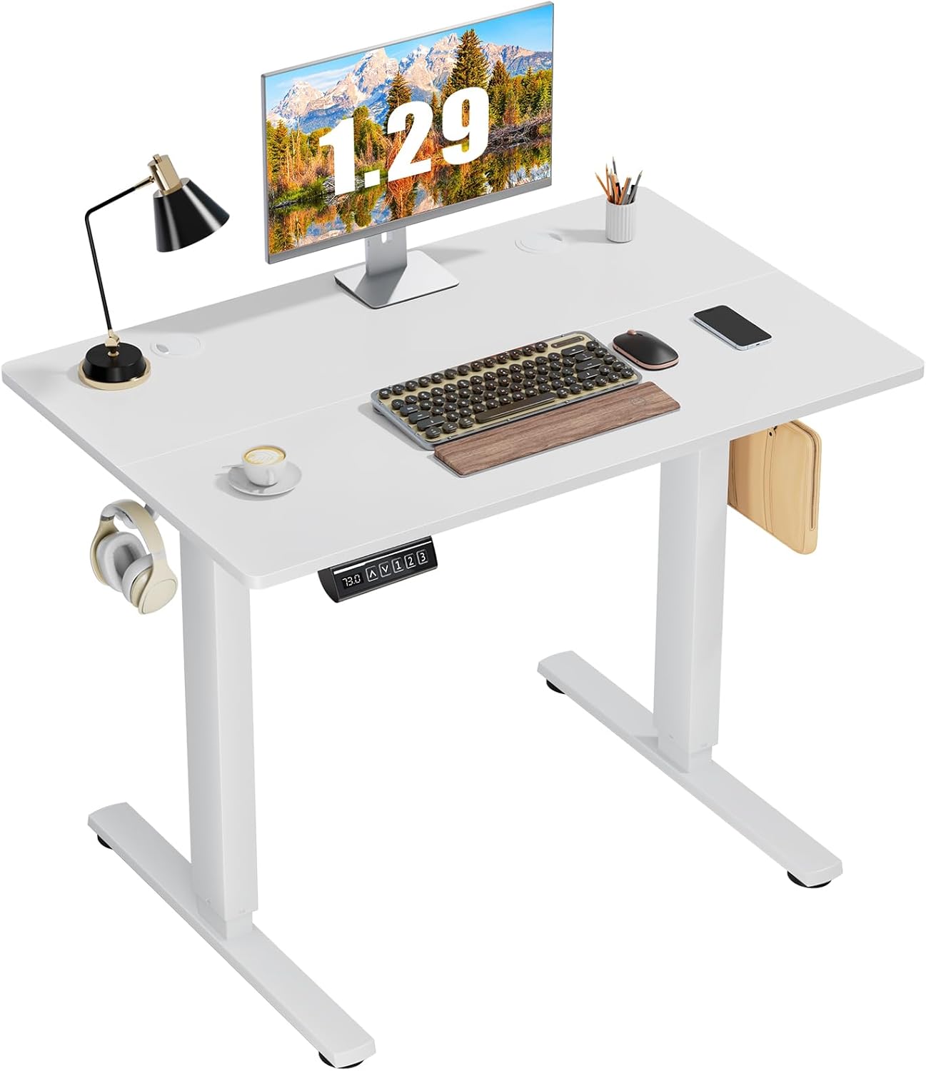 Amazon.com: Sweetcrispy Standing Desk Adjustable Height, 40inch ...