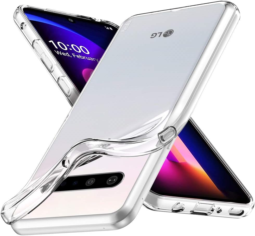 Amazon.com: Aeska TPU Case for LG V60 ThinQ, LG V60 ThinQ Case Clear ...
